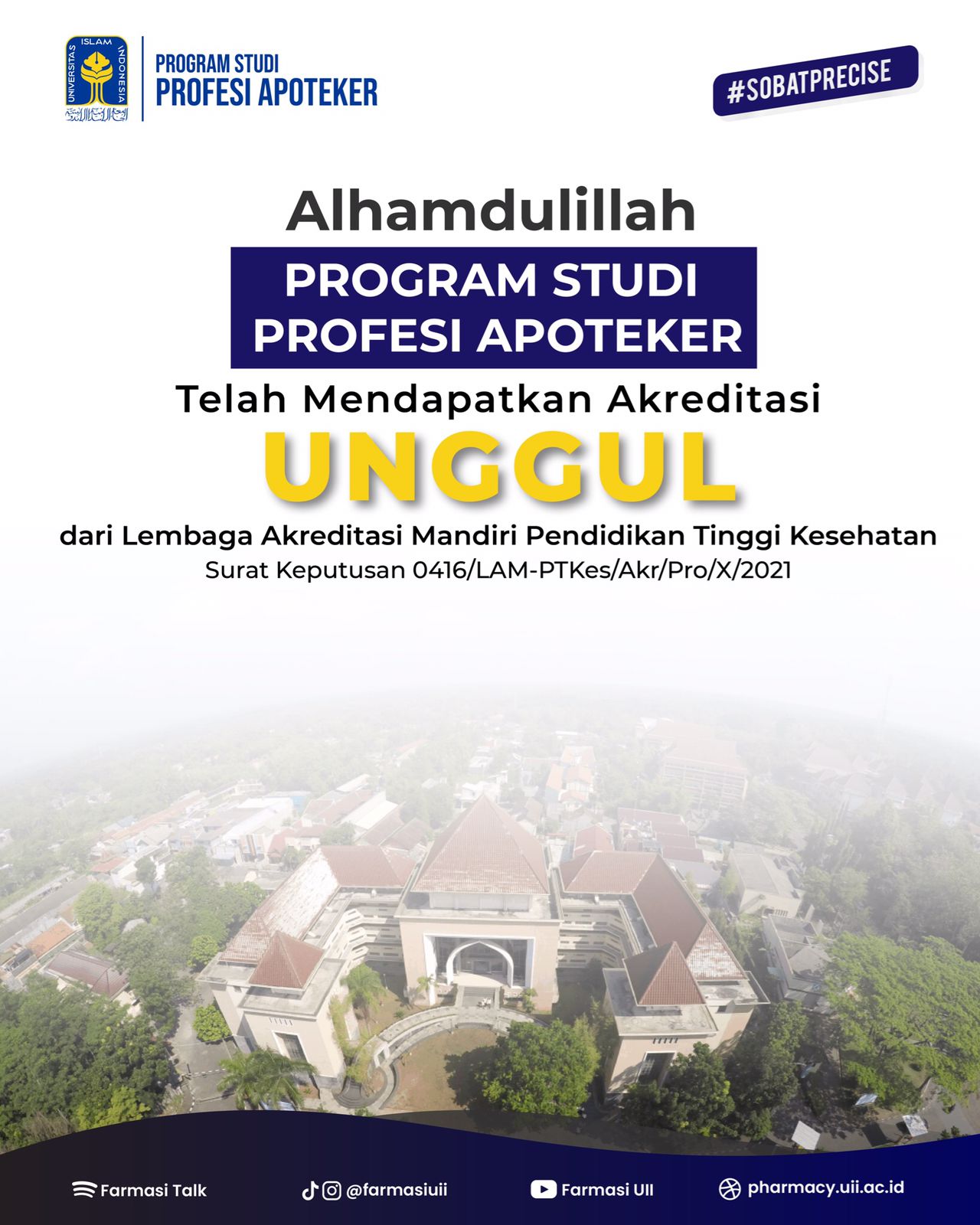 Jurusan Farmasi Fakultas Matematika dan Ilmu Pengetahuan Alam UII