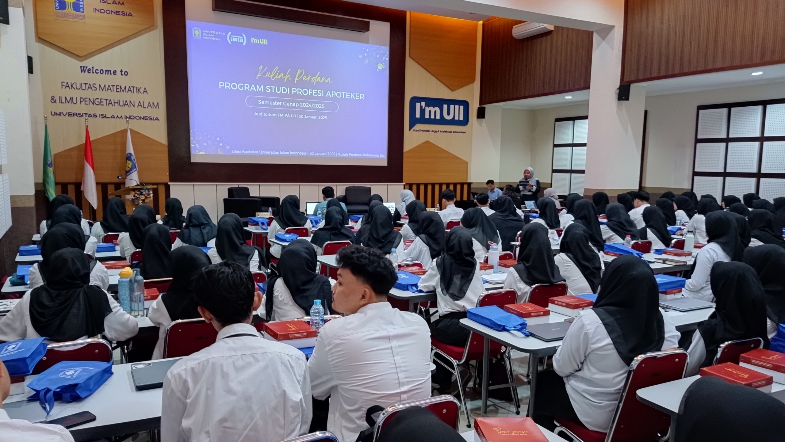 PSPA Mengadakan Kuliah Perdana untuk Maba Angkatan 46 - Jurusan Farmasi